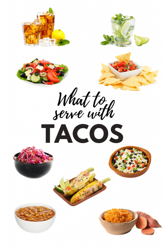 What is healthy to eat with tacos?