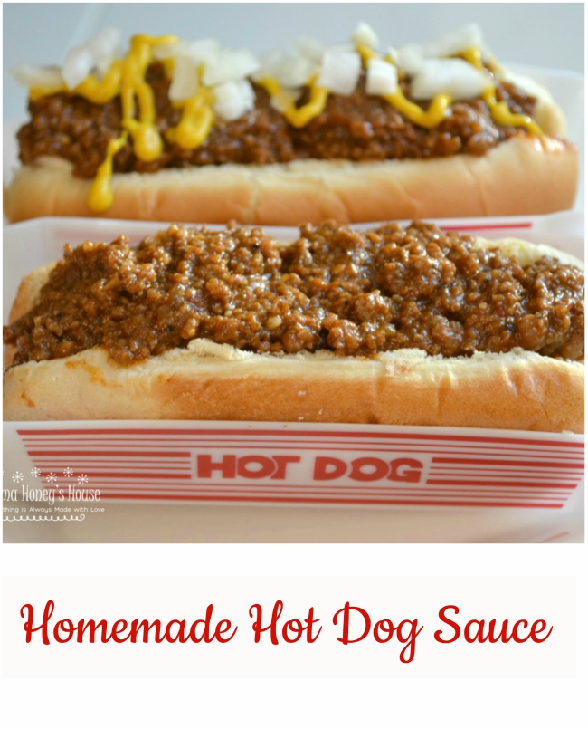 What is hot dog sauce made of?