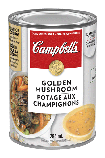 What is in Campbell Golden Mushroom Soup?