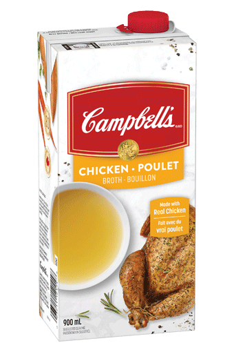 What is in Campbell's chicken broth?