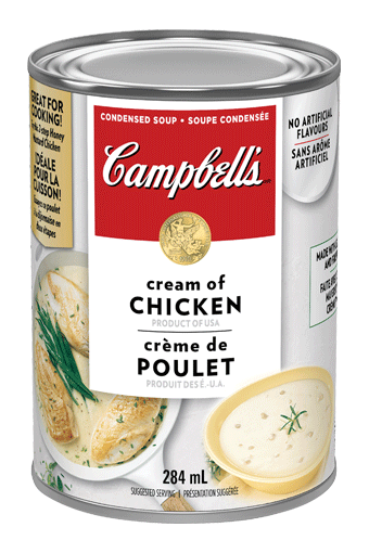 What is in Campbell's cream of chicken soup?