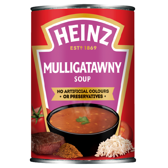 What is in Mulligatawny soup Heinz?