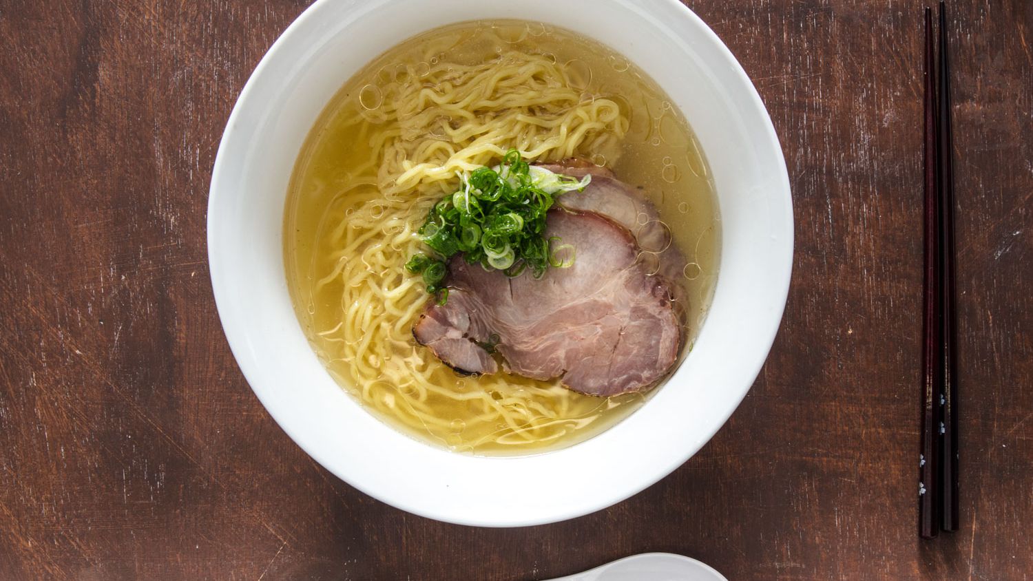 What is in shio ramen broth?