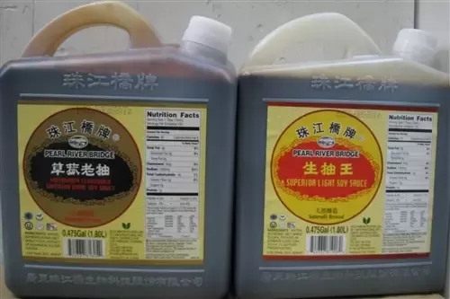 What is in the soy sauce that restaurants use?