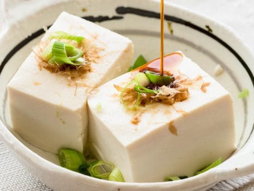 What is Japanese for tofu?