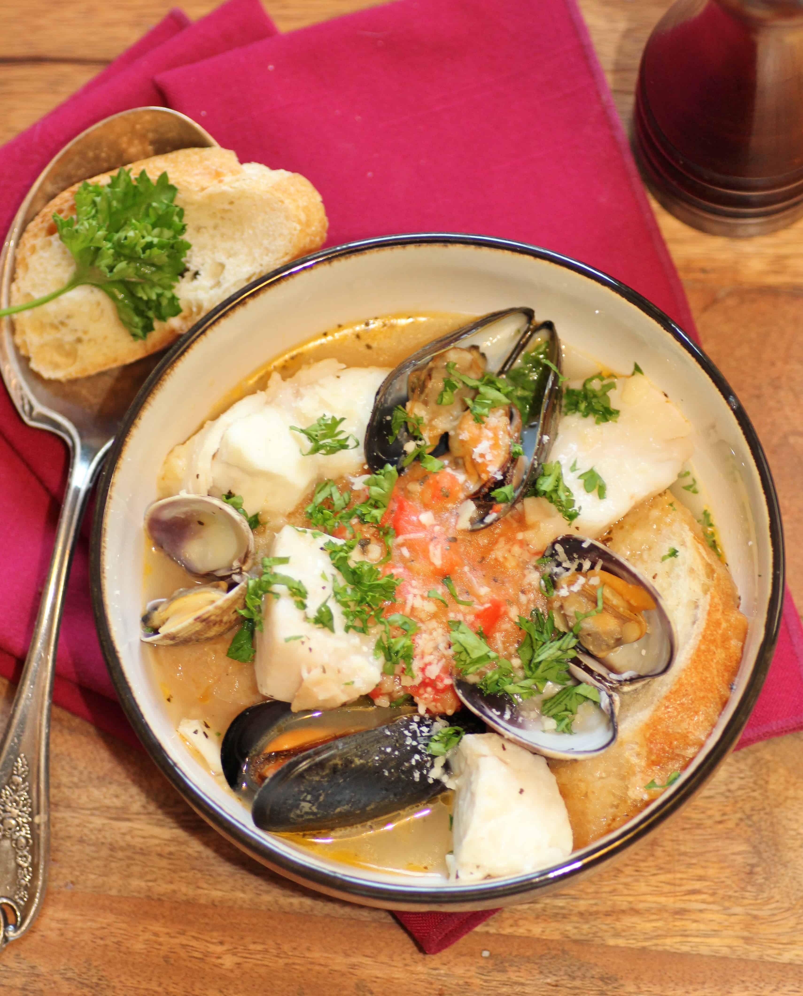 What is Julia Child’s bouillabaisse?