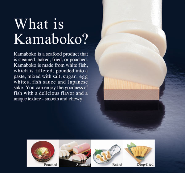 What is kamaboko made out of?