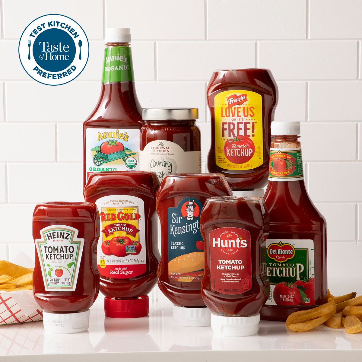 What is ketchup best with?