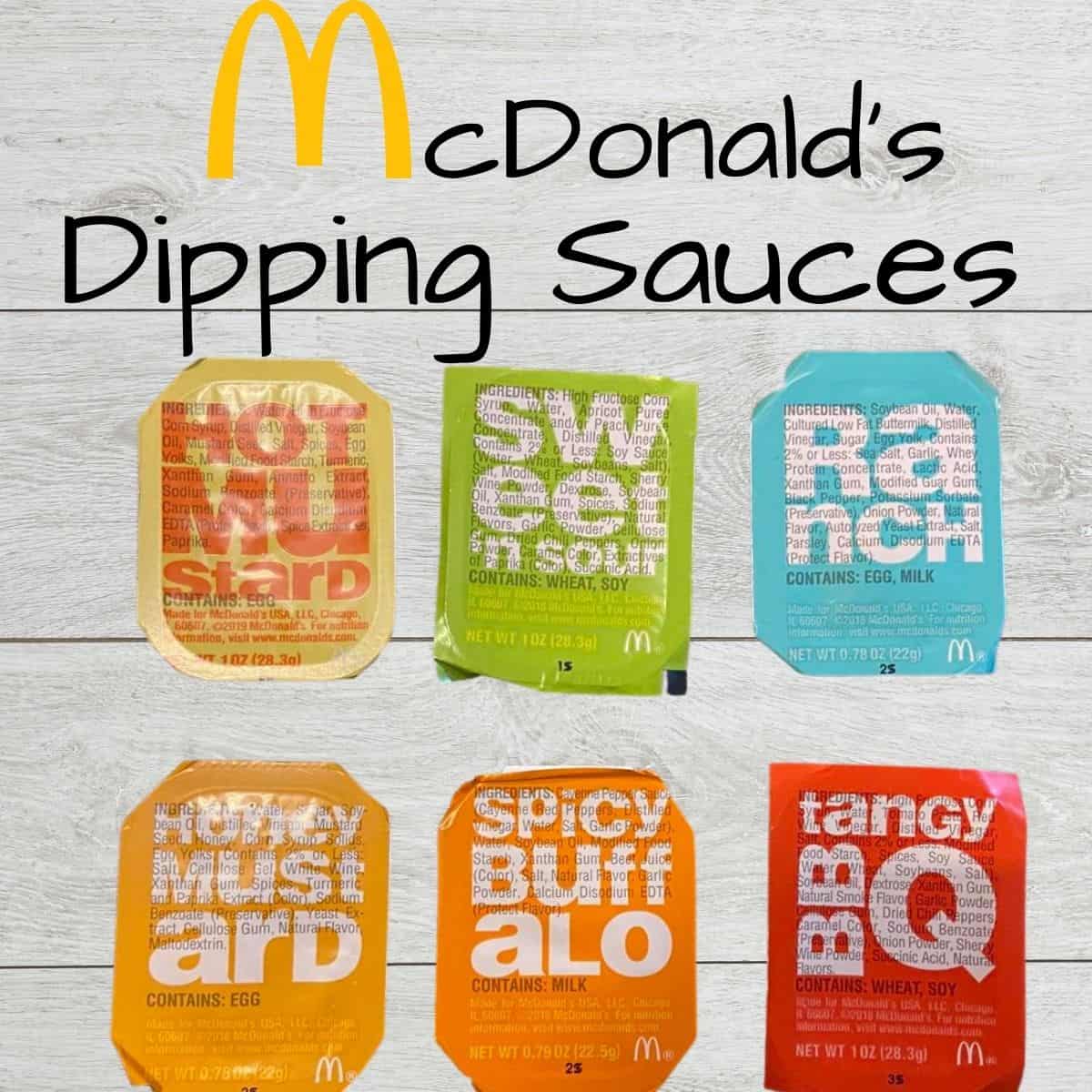 What is McDonald's most popular dip?