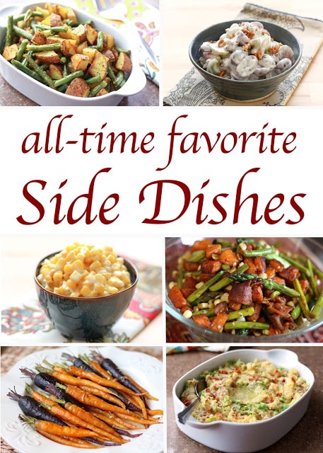 What is meant side dish?