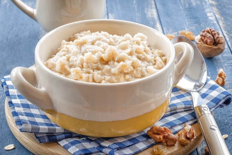 What is oatmeal called in England?