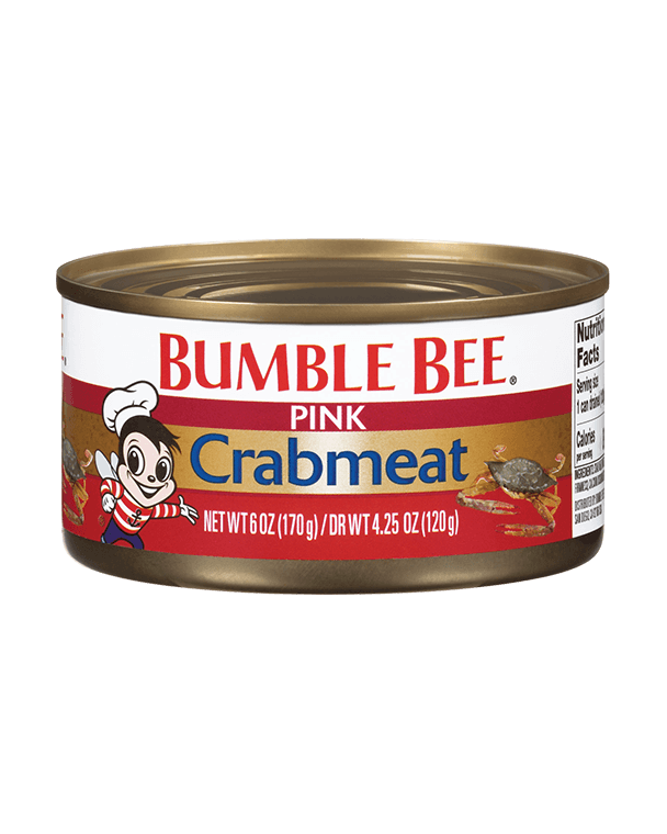 What is pink crab meat in a can?
