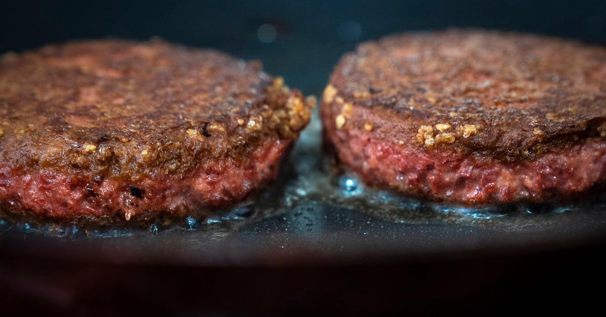 What is plant-based hamburger meat made out of?