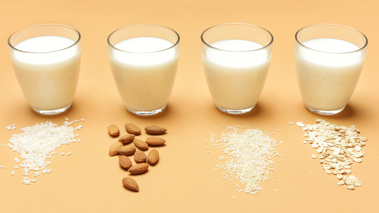 What is plant-based milk made from?