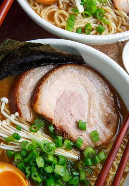 What is pork belly called in ramen?