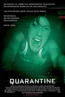 What is Quarantine movie based on?