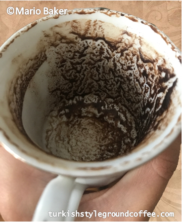 What is reading coffee grounds called?