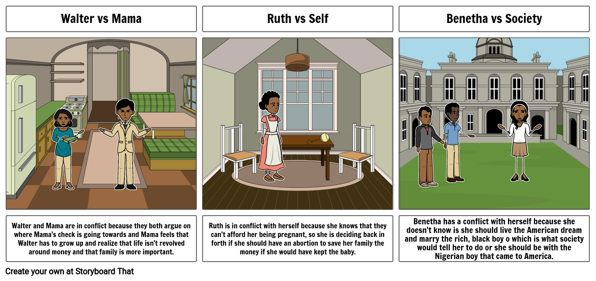 What is Ruth's conflict regarding her pregnancy?