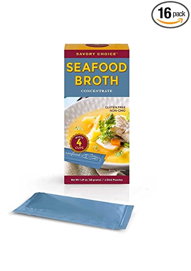 What is seafood broth concentrate?