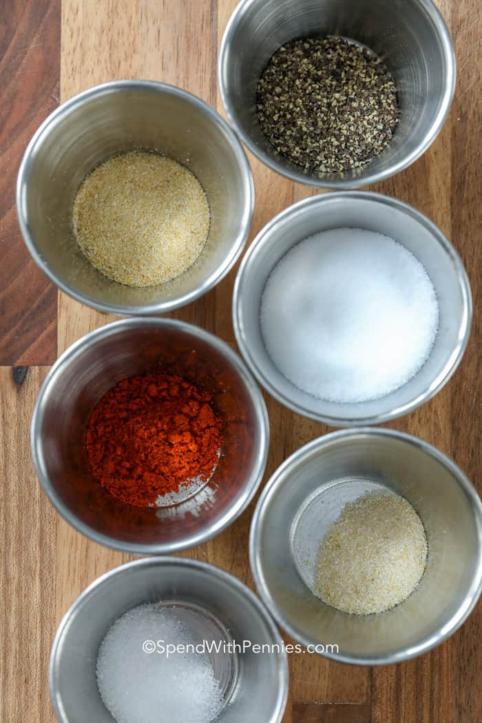 What is seasoning salt made of?