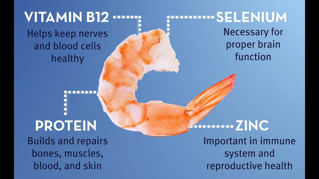 What is selenium in shrimp?
