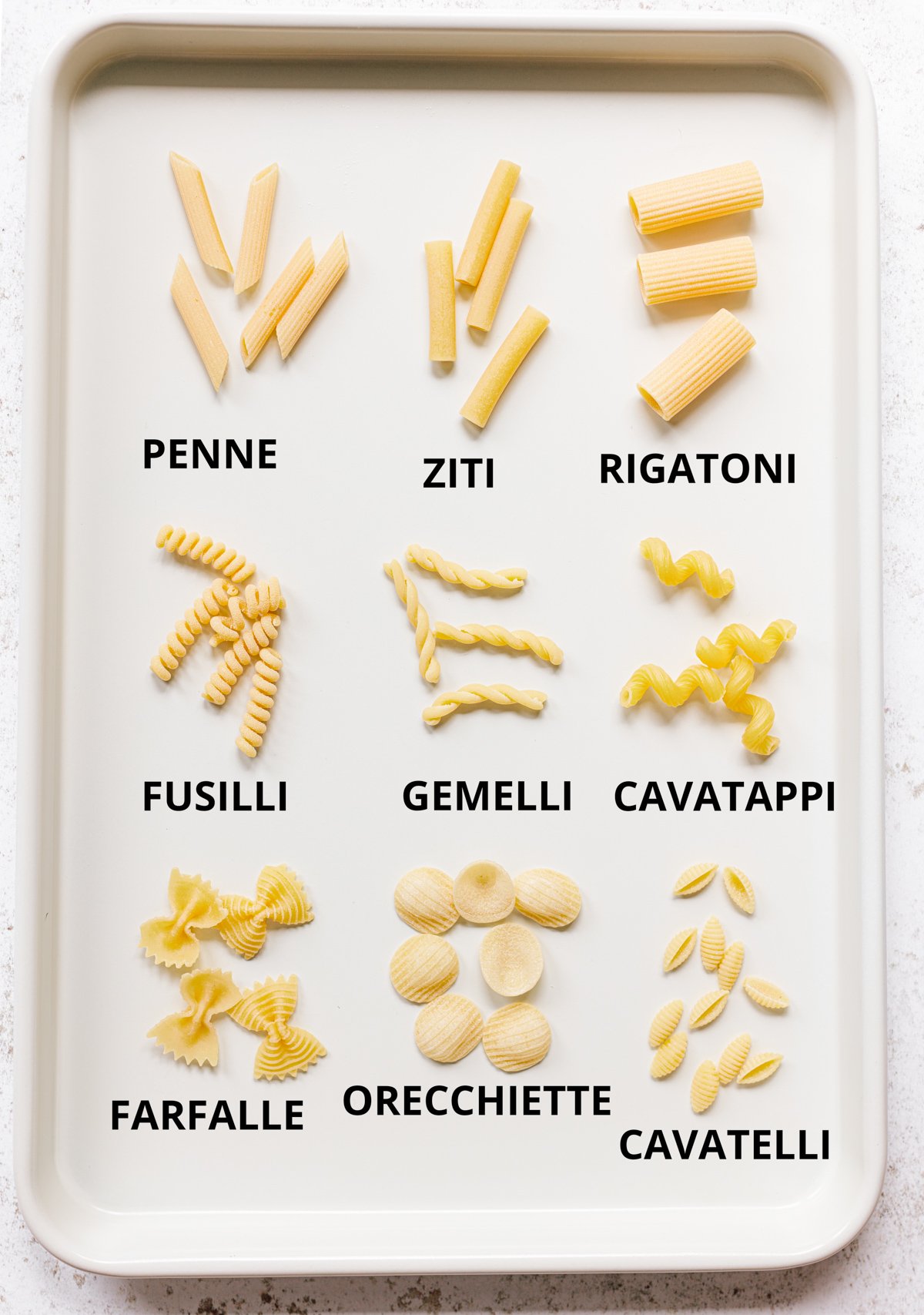 What is short pasta?