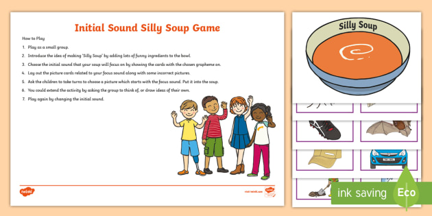 What is silly soup letters and sounds?