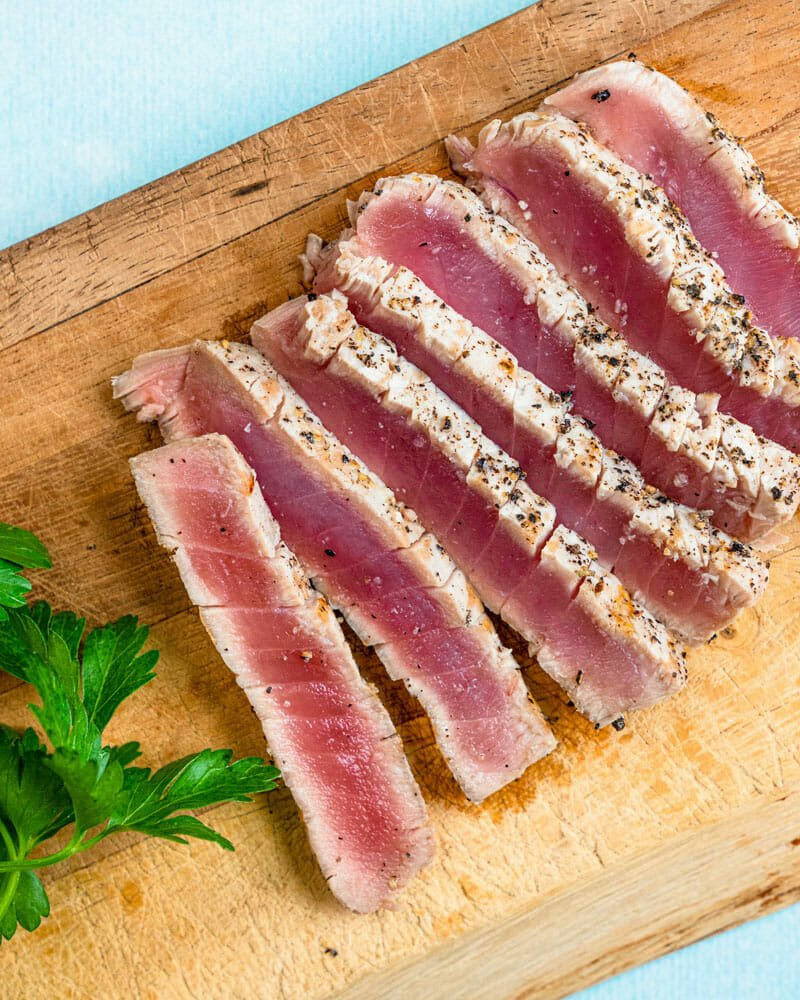 What is similar to ahi tuna?