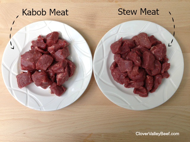 What is similar to stew meat?
