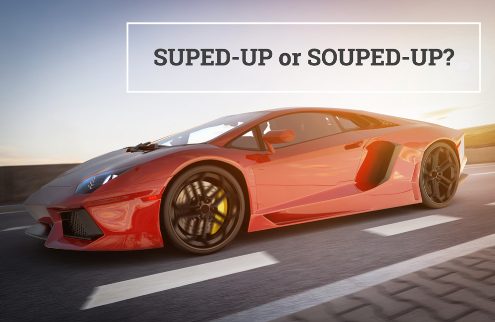 What is souped mean?