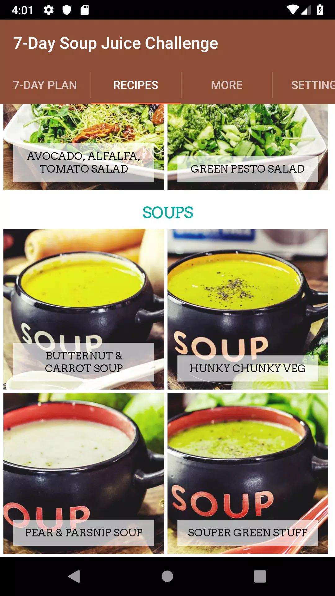 What is soup'n'Juice Me?
