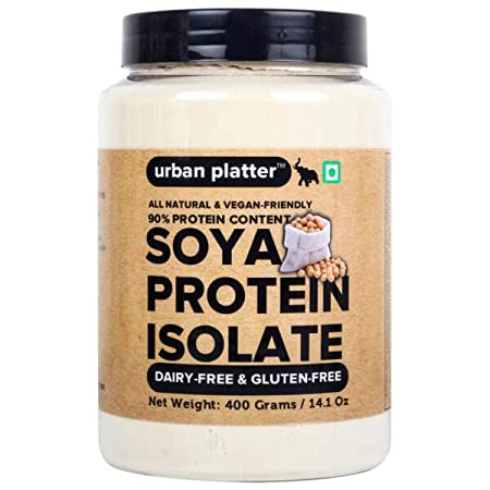 What is soy protein isolate powder made of?