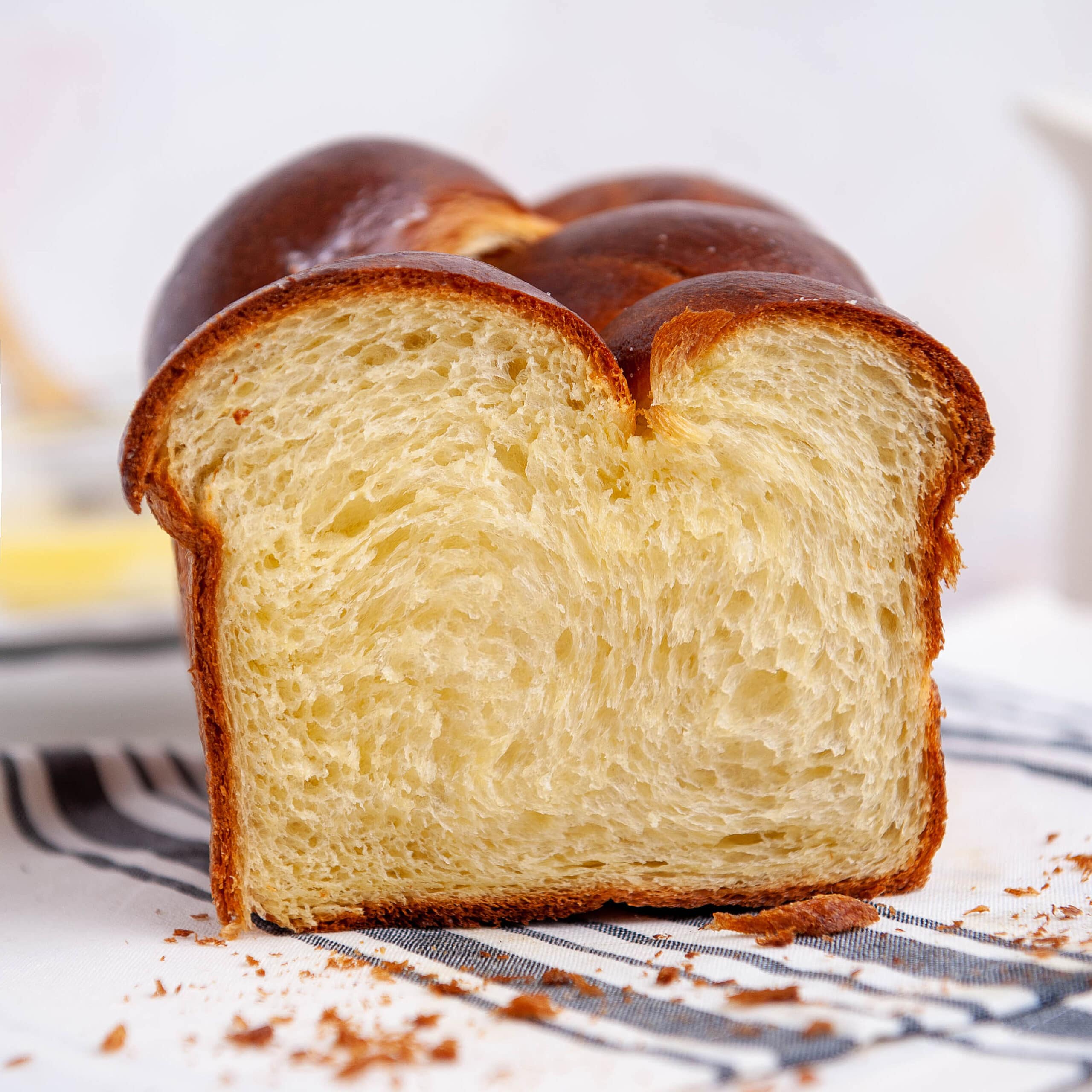 What is special about brioche bread?
