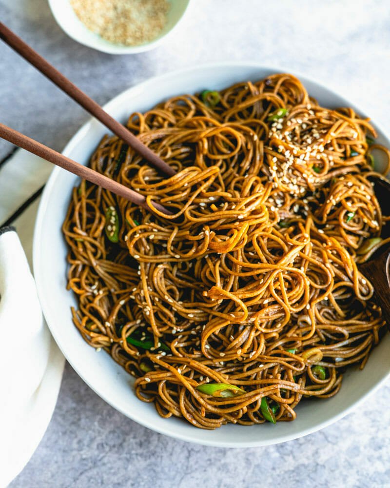 What is special about soba noodles?