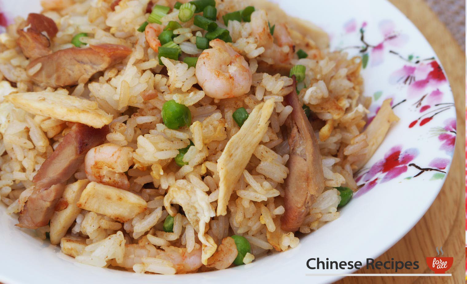 What is special fried rice made from?