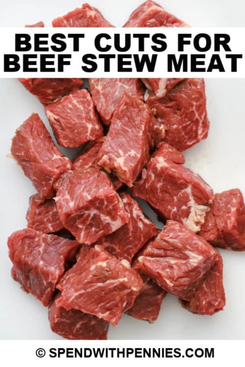 What is stew meat made from?