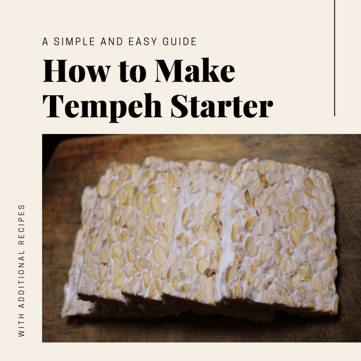 What is tempeh starter made of?