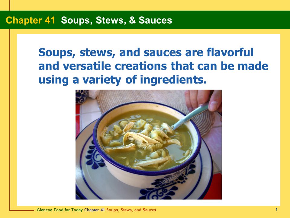 What is the base of all soups and sauce?