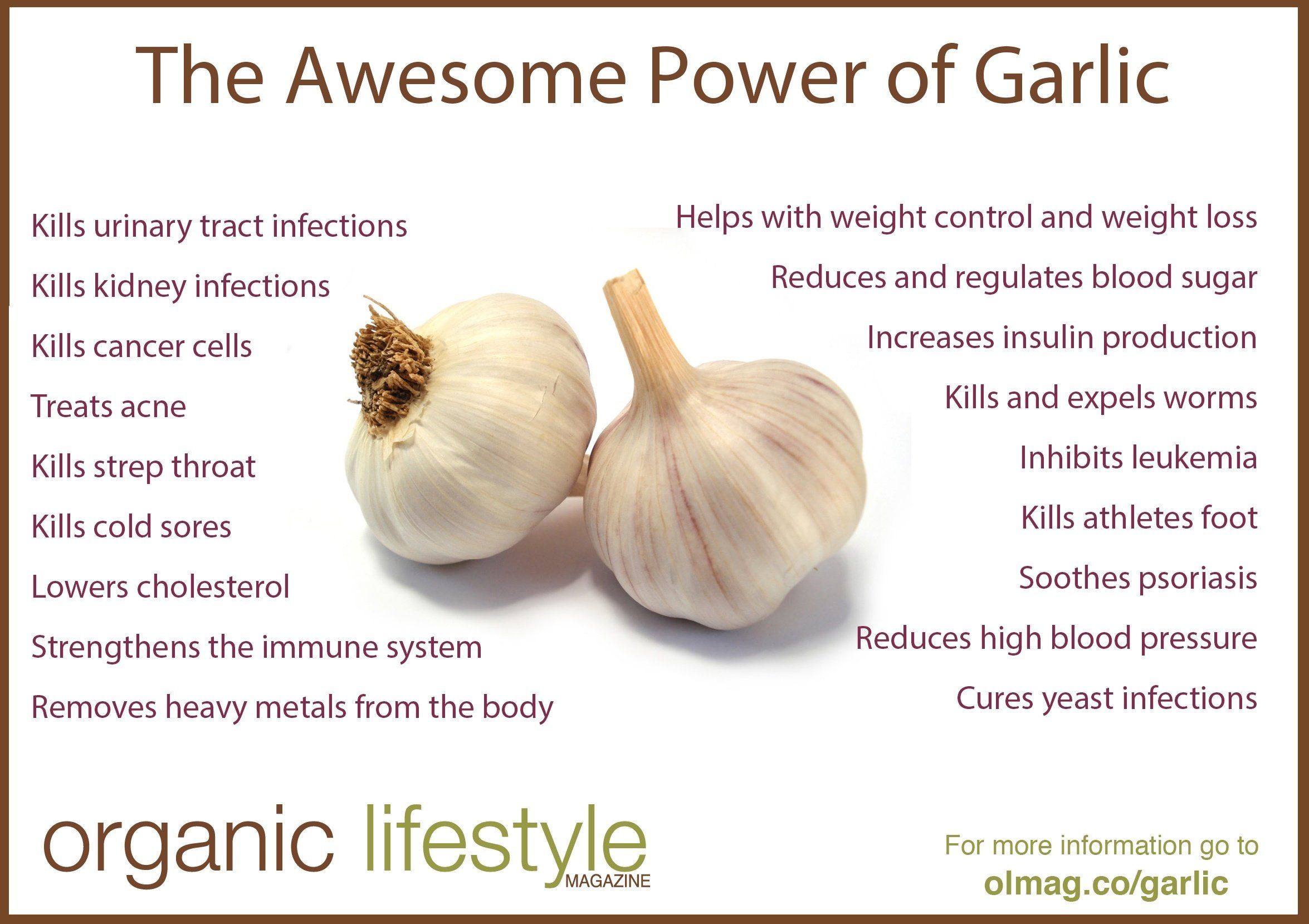 What is the benefits of eating garlic in empty stomach?