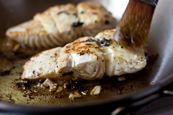 What is the best marinade to cook halibut?