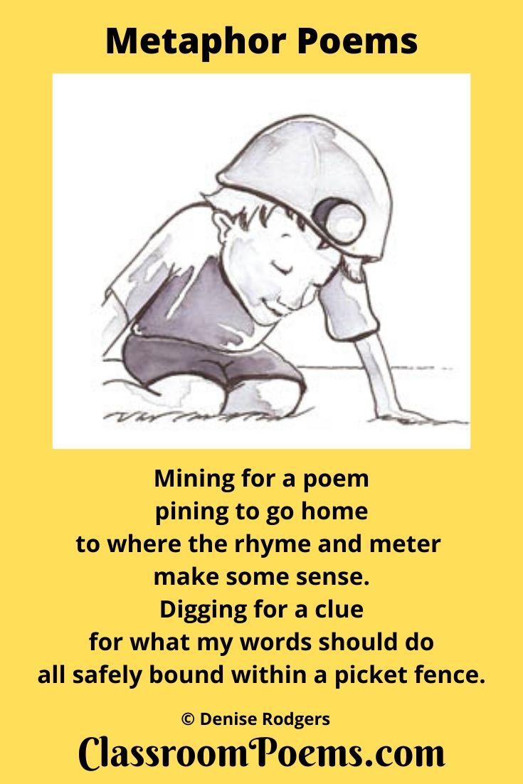 What is the best metaphor in a poem?