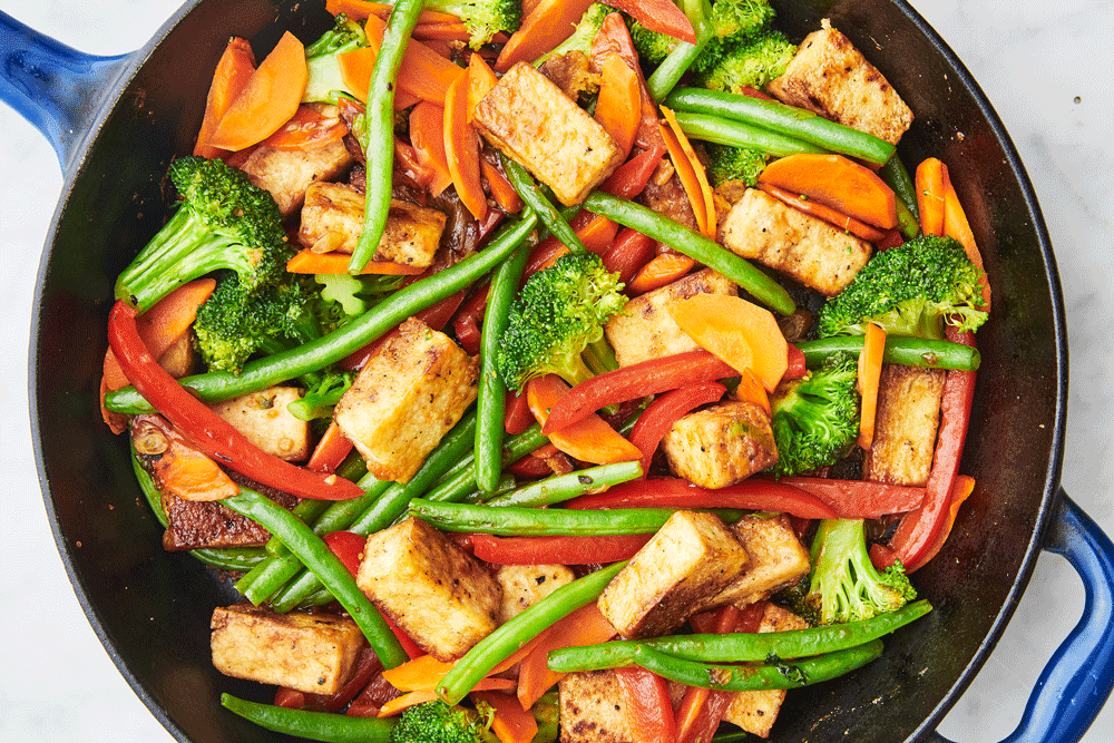 What is the best oil to use for tofu stir fry?