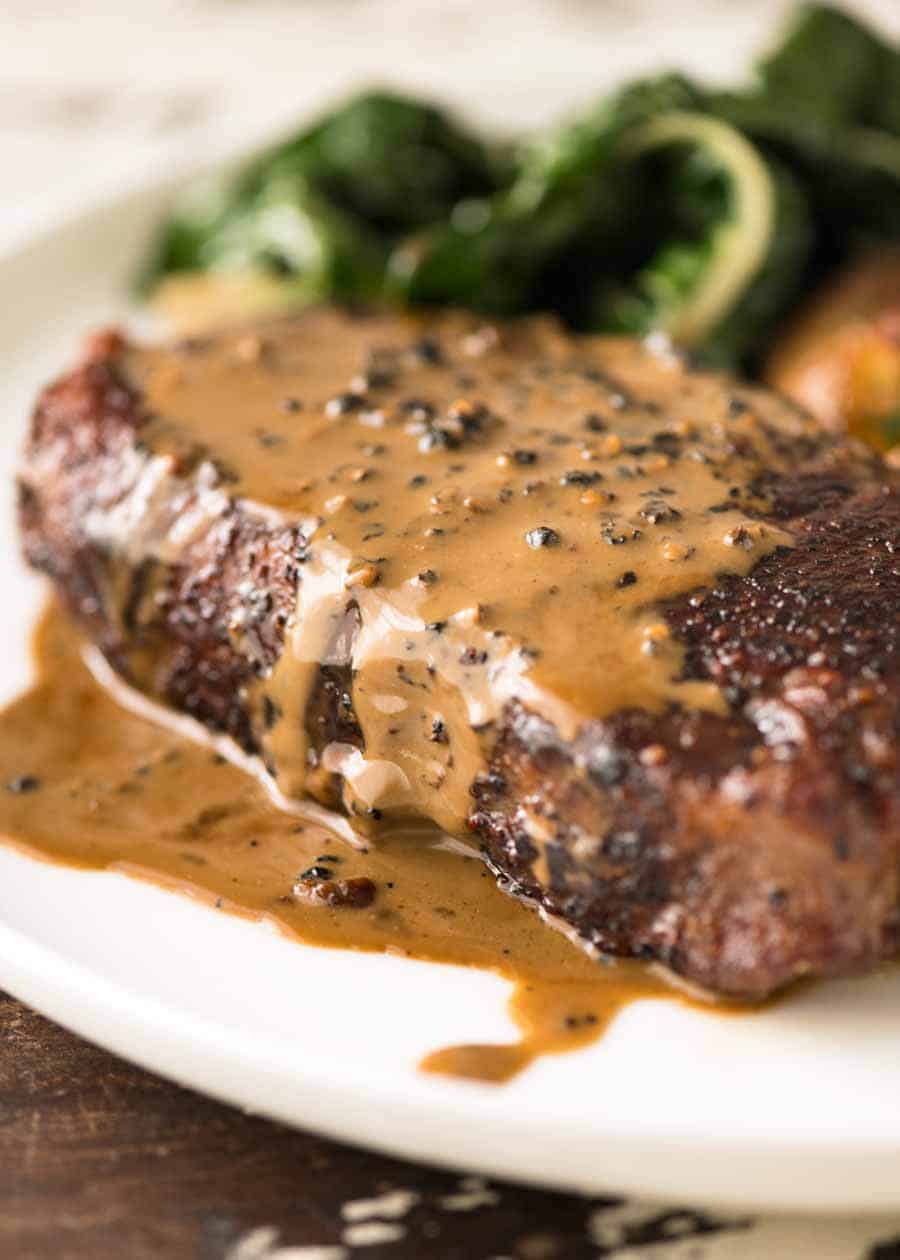 What is the best sauce to cook steak in?