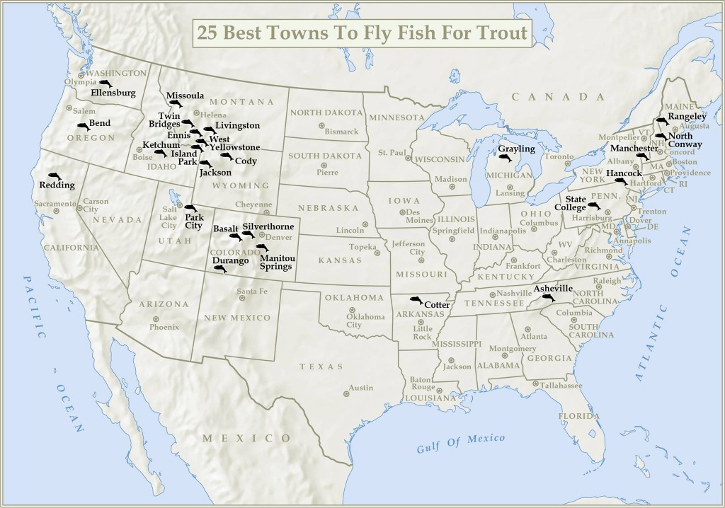 What is the best state for fly fishing?