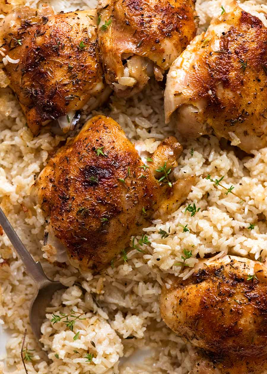 What is the best type of chicken to cook with rice?