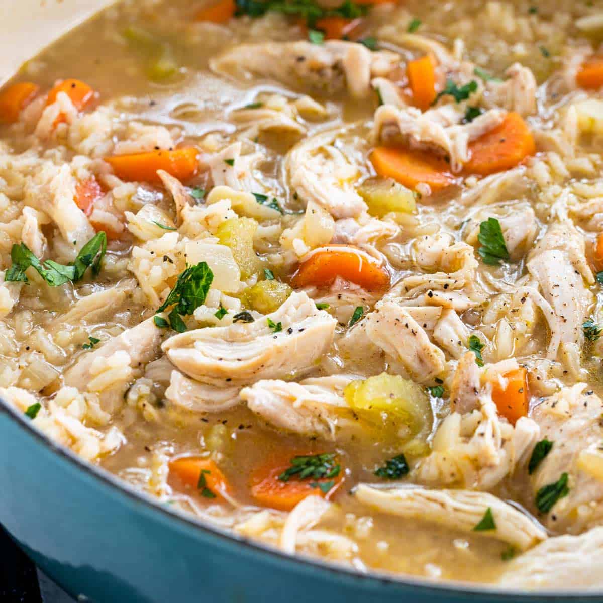 What is the best type of rice for chicken and rice soup?
