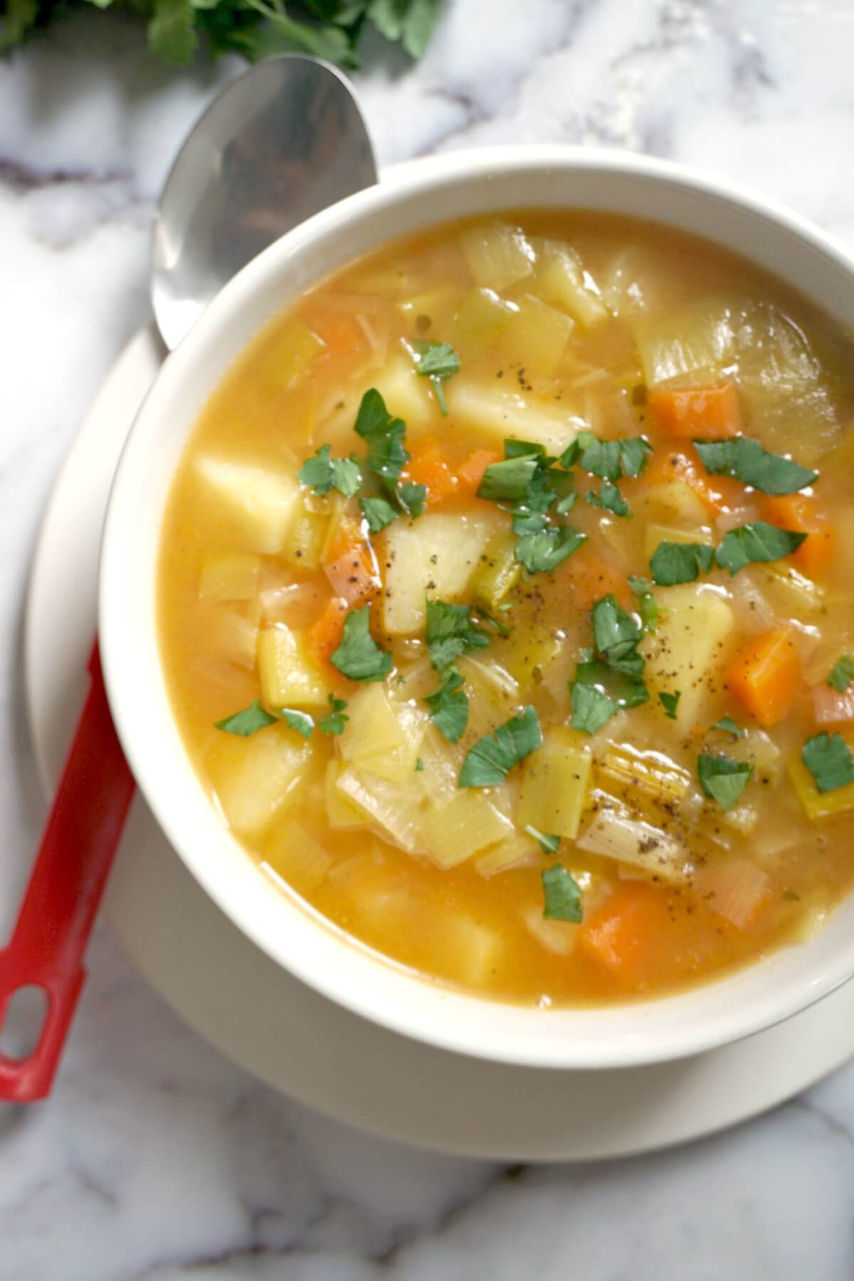 What is the best vegetable soup without cream?