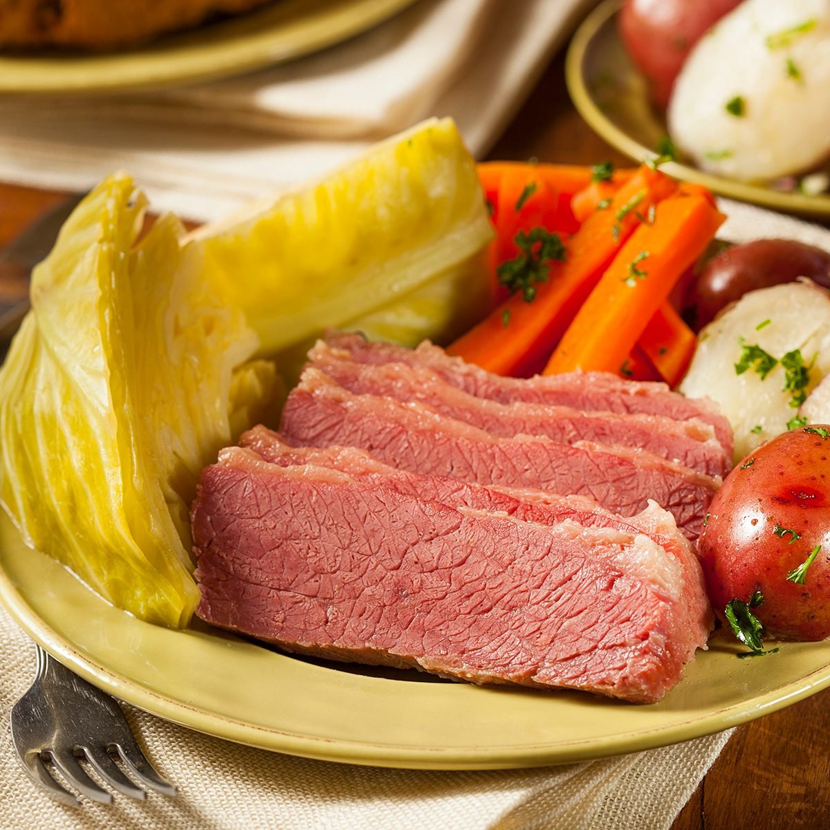 What is the best way to Blanch corned beef?