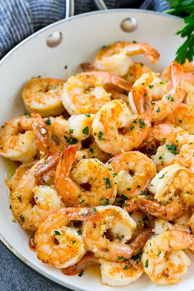 What is the best way to cook shrimp with garlic?