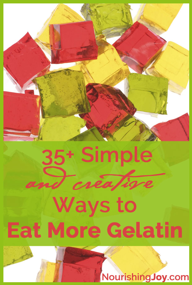 What is the best way to get gelatin in diet?
